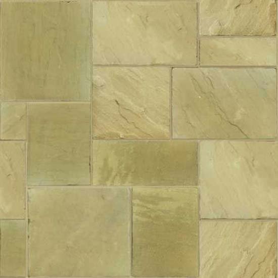 Yorkstone Paving Slabs - Riven York (Priory)