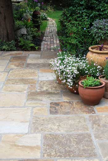 Riven Yorkstone Paving Slabs
